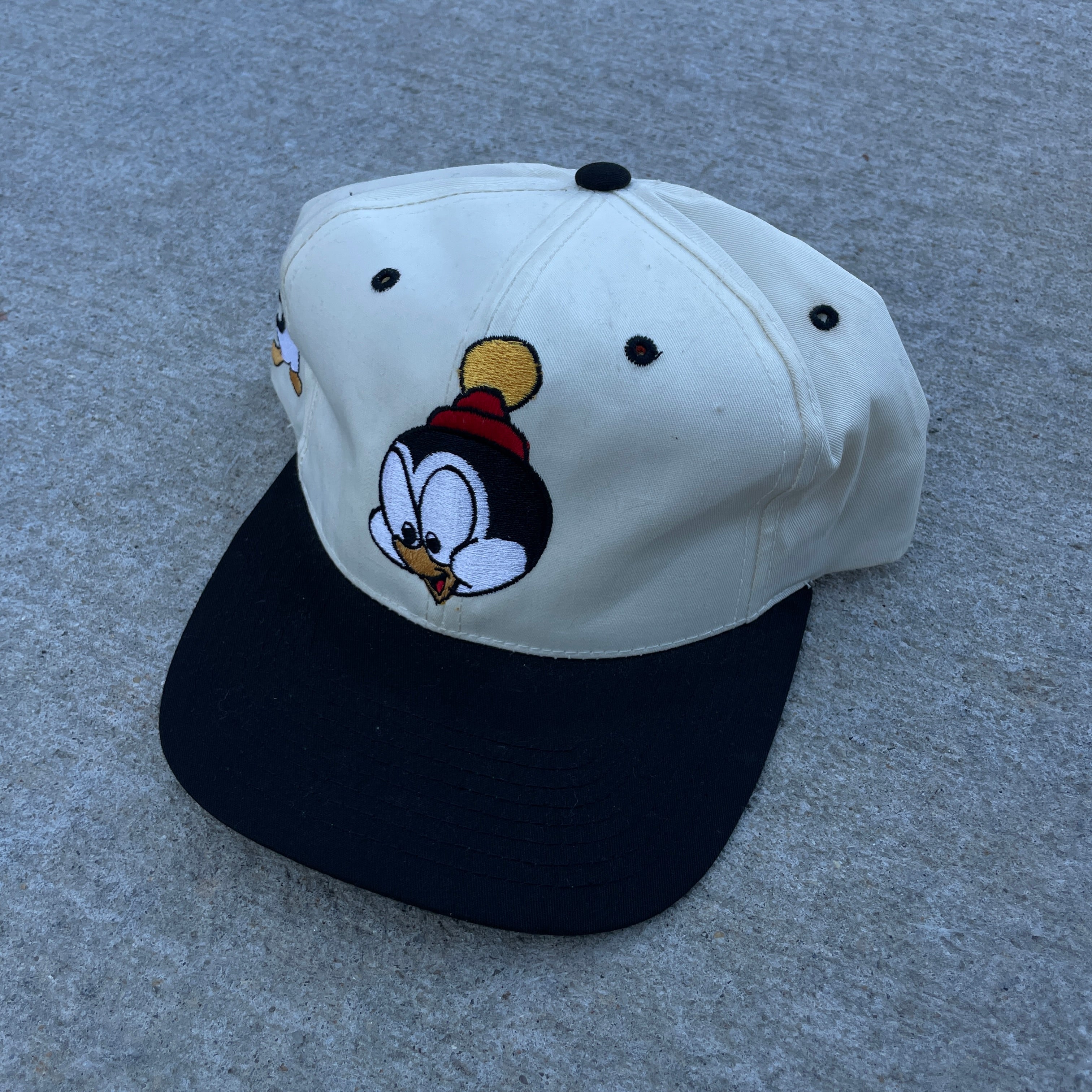 1993 Chilly Willy AOP Embroidery Snapback Hat – crookedgarments
